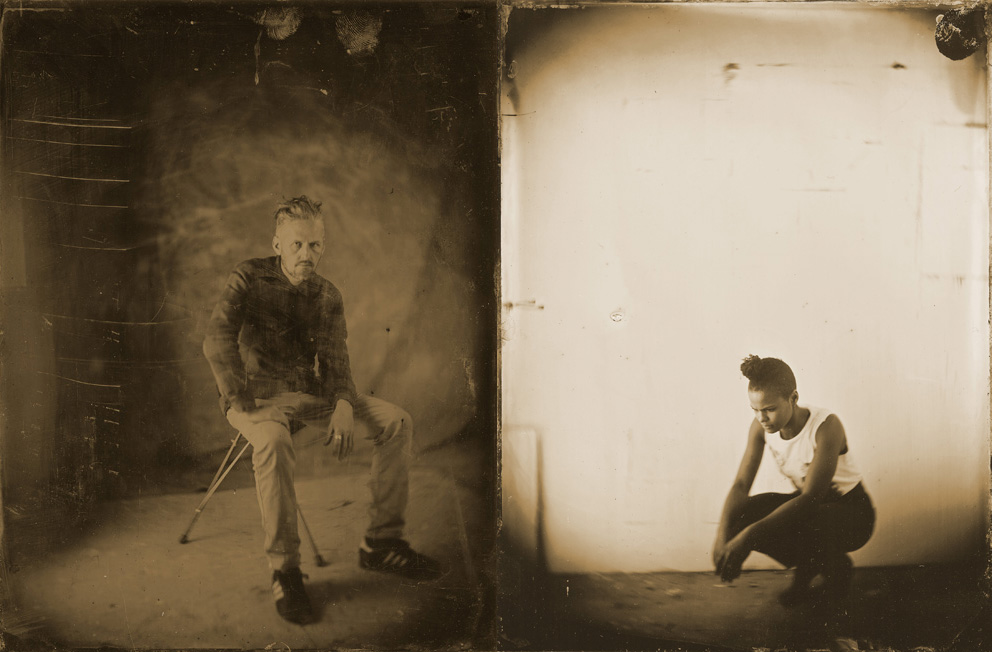collodion workshop at the national gallery scotland - David Gillanders